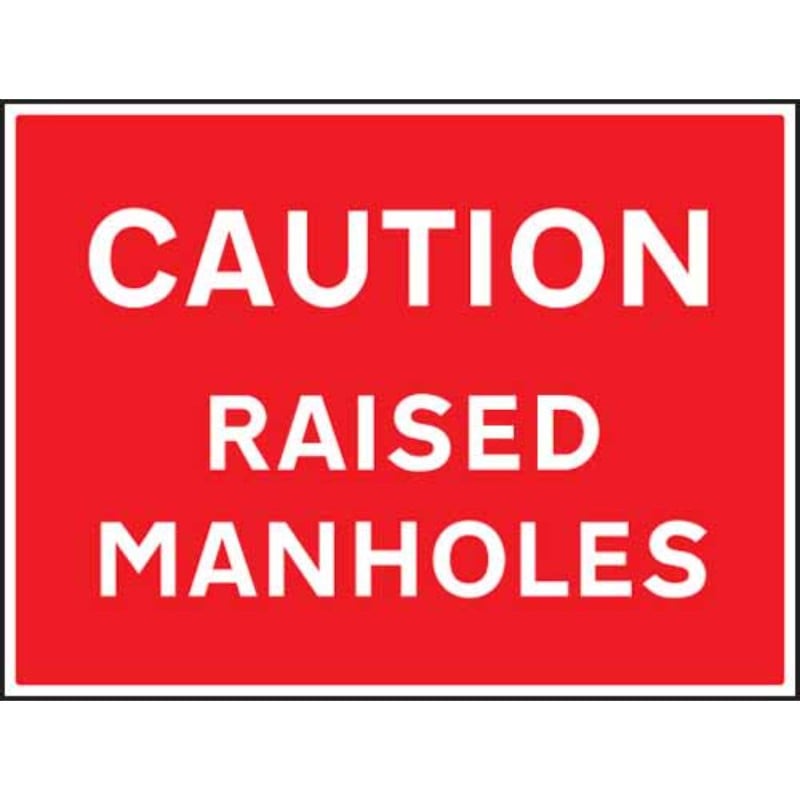 Caution raised manholes - 174 PPE